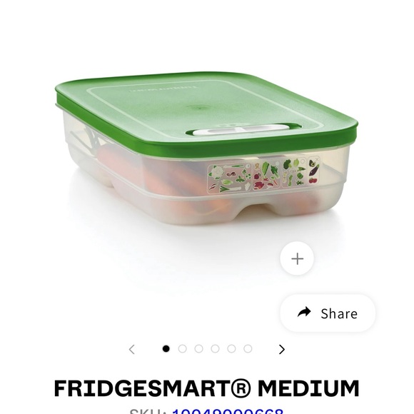 Tupperware | Kitchen | Tupperware Fridgesmart Medium | Poshmark